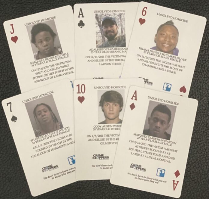 Virginia Launches Playing Cards Designed to Solve Cold Cases - Roanoke ...