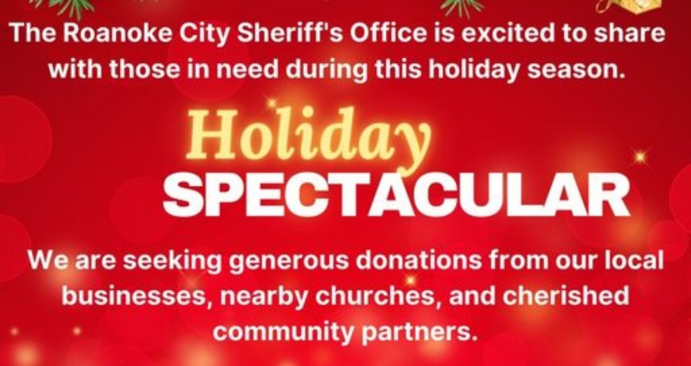 Roanoke City Sheriff’s Office launches Holiday Spectacular to support families in need - Roanoke ...