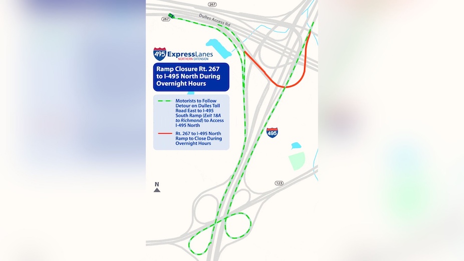 Traffic advisory details overnight lane closures for bridge work on I ...