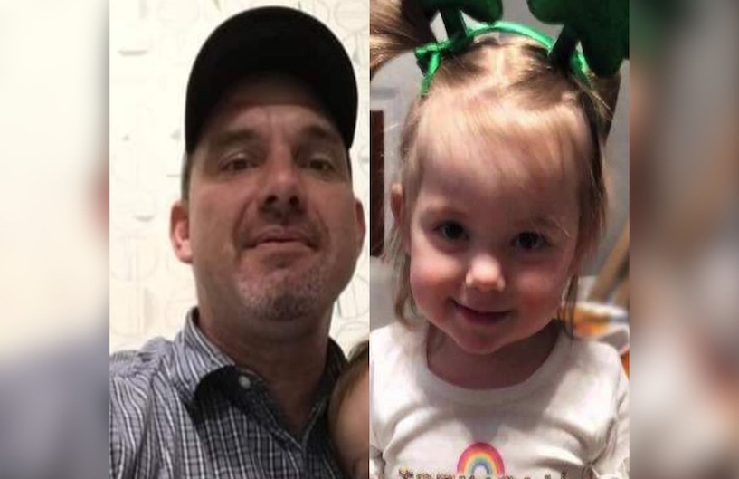2-year-old girl died after she went to hug her father who pulled out a ...