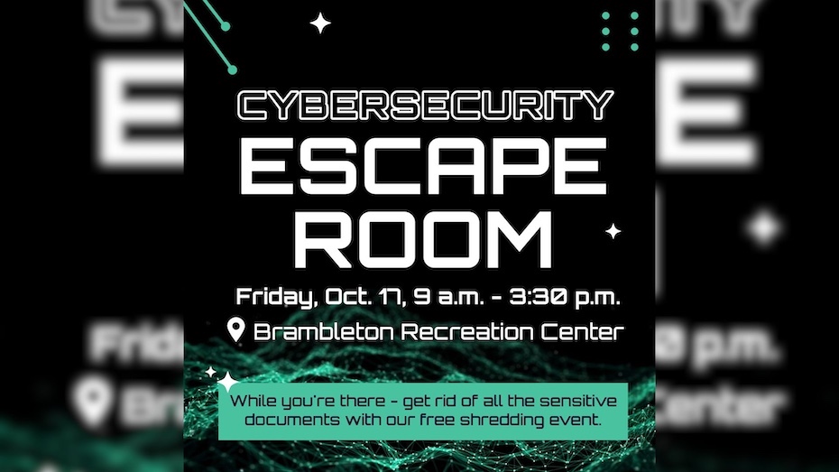 Roanoke County hosts free Cybersecurity Escape Room and shredding event ...